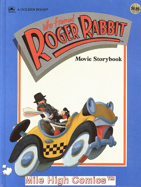 WHO FRAMED ROGER RABBIT MOVIE STORYBOOK HC (1988 Series) #1 Very Fine £ ...