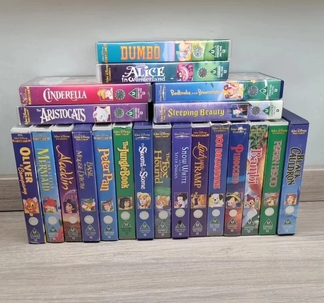 BUNDLE DISNEY CLASSICS VHS Videos 20+ £29.99 - PicClick UK