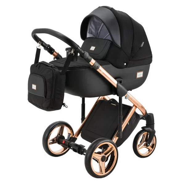 BABY PRAM PUSHCHAIR Stroller Buggy Travelsystem Adamex Luciano Special ...