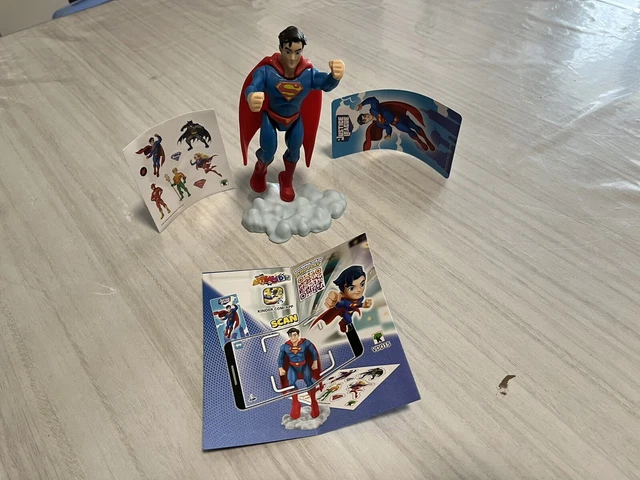 KINDER MAXI 2023 Justice League Superman Con Bpz, Adesivi E Qr Code EUR ...