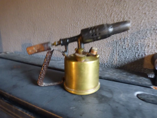 CHALUMEAU LAMPE A Souder Vintage F Fj Brevete Sgdg Paris EUR 24,99 ...