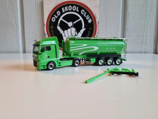 CAMION HERPA MAN TGX XXL silo Melmer dans son emballage d'origine EUR ...