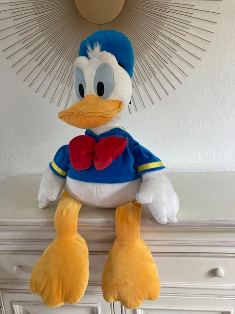 🦋 TRÈS GRANDE Peluche Doudou Donald Duck Disney Store Hauteur 60 Cm Assis EUR 60,00 - PicClick FR