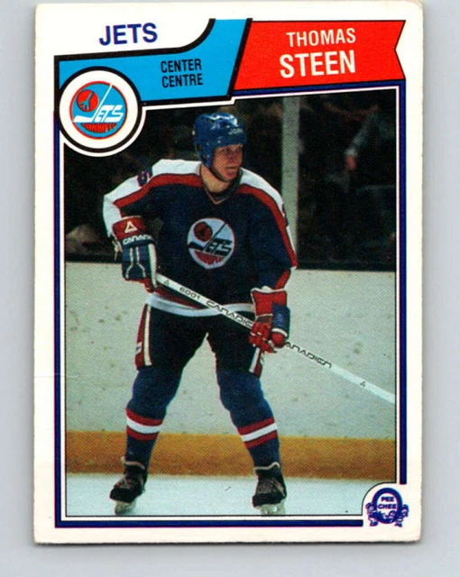1983-84 O-PEE-CHEE #393 Thomas Steen Winnipeg Jets V28047 EUR 0,80 ...