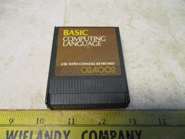 VTG ATARI CXL4002 400 800 Xl Xe Basic Computer Language Program Left ...