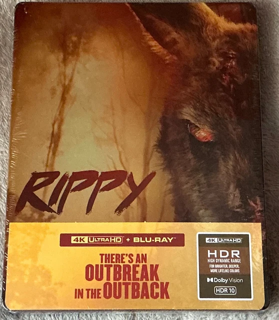 RIPPY 4K UHD Blu-ray & With Blu-Ray Steelbook. USA Import. £33.75 - PicClick UK