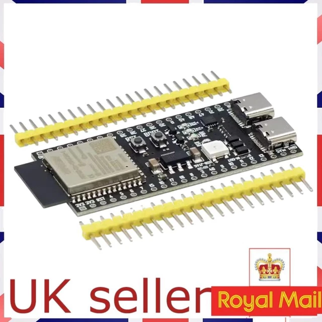 ESP32/ ESP32-S3/ESP32-C3 DEVELOPMENT Board ESP32-C3-DevKitM-1 ESP32-S3-DevKitC-1 £10.29 ...