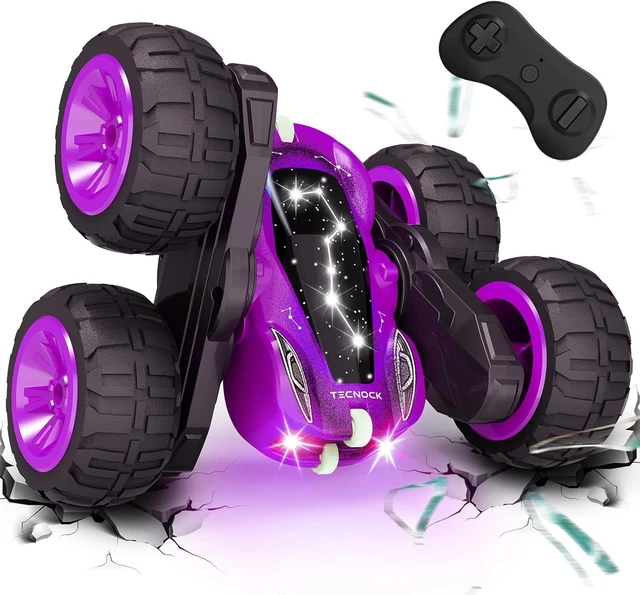 360° FLIP RC Stunt Car for Kids 3-12 | LED 4WD Double-Sided Toy Truck £ ...
