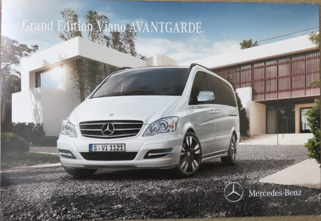 MERCEDES GRAND EDITION Viano AVANTGARDE Prospekt brochure von 3/2013, 6 ...