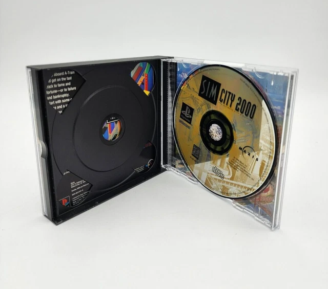 SIM CITY 2000 (Sony PlayStation 1 1996 PS1) City Simulator **CIB ...