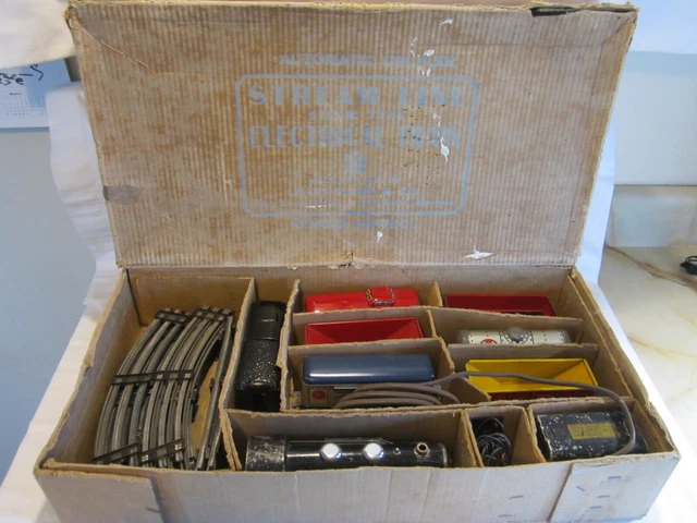 VINTAGE PRE WWII MARX O Gauge Train Lines 391 Canadian Pacific Steam ...