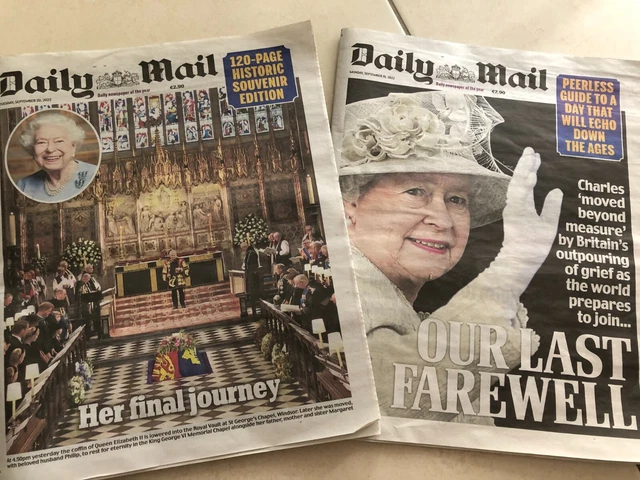 DAILY MAIL (ENGLISH version) 2 magazines Collector - REINE ELIZABETH II ... DAILY MAIL (ENGLISH version) 2 magazines Collector - REINE ELIZABETH II ...