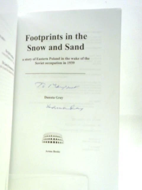 FOOTPRINTS IN THE Snow and Sand (Danuta Gray - 2015) (ID:97862) EUR 34 ...
