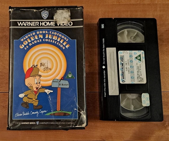 WARNER BROS CARTOONS Elmer Fudd's Comedy Capers VHS Ex-Rental Big box £ ...