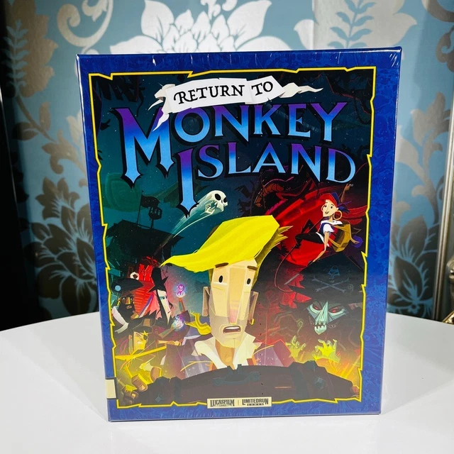 RETURN TO MONKEY Island PC BIG BOX Collectors Edition Limited Run NEW ...