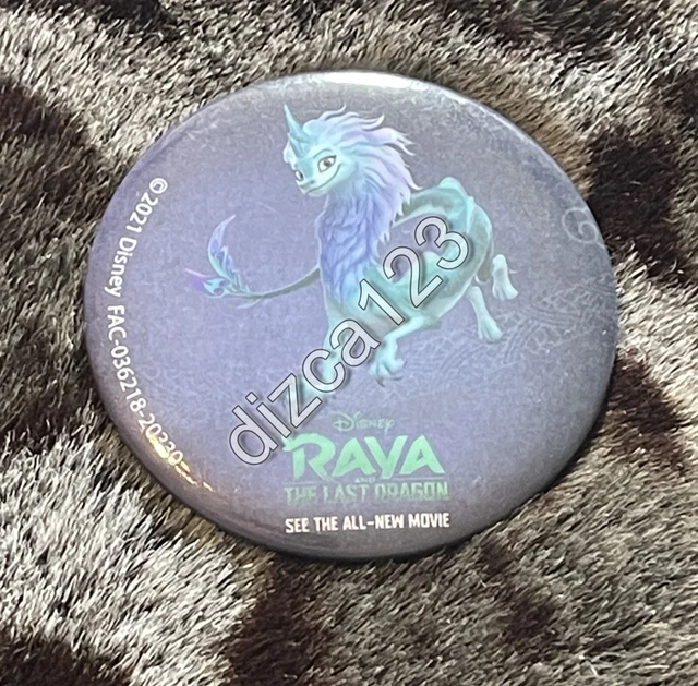 DISNEY BUTTON D23 2022 Disney Animation Studios Raya Last Dragon Sisu 1 ...