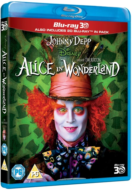 ALICE IN WONDERLAND (Blu-ray) Crispin Glover Christopher Lee Stephen ...