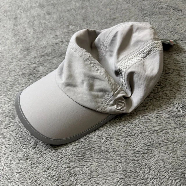 GADIEMKENSD FOLDABLE SPORTS Hat UPF NWT Gray Nylon Moisture Wicking ...