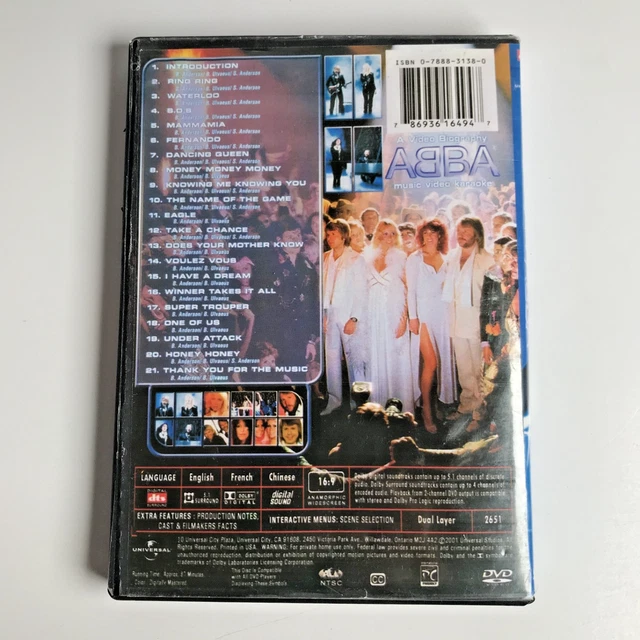 ABBA MUSIC VIDEO Karaoke DVD ( A Video Biography ) $22.50 - PicClick AU