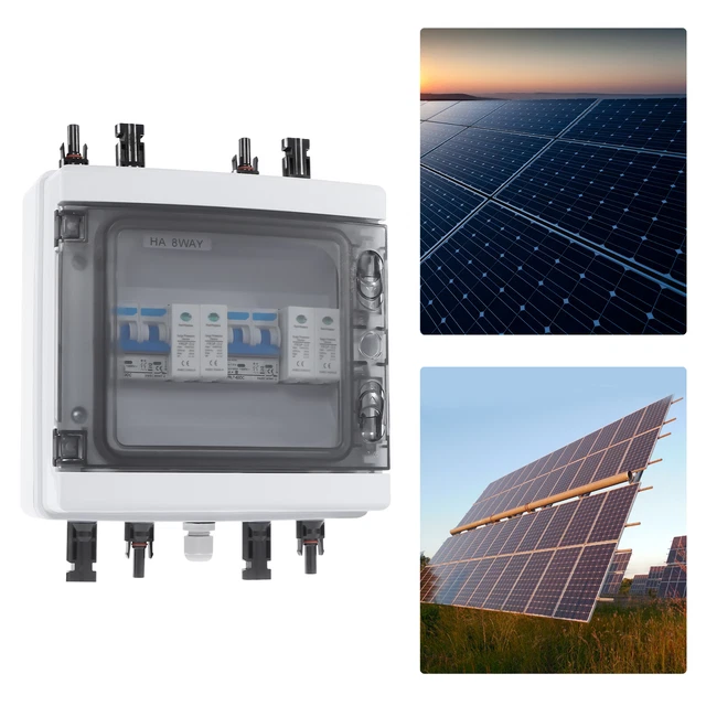 1000V 40A SOLAR PV Combiner Box 2 in 1 out 2 String Wasserdicht ...