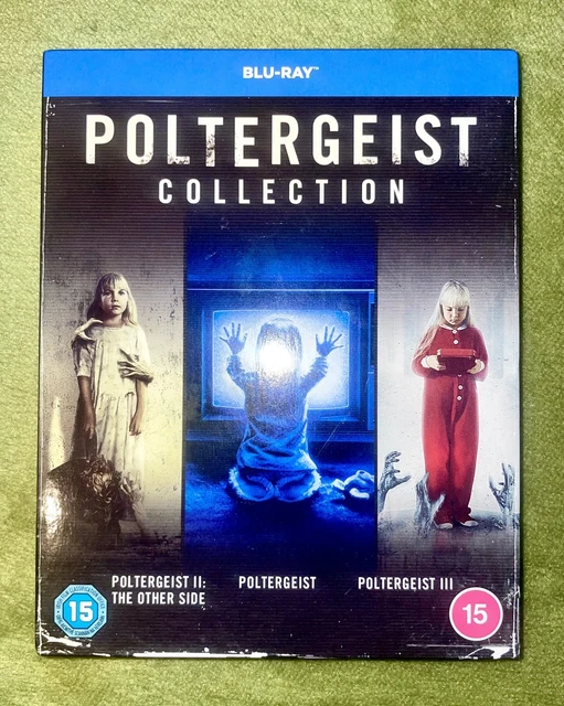 POLTERGEIST TRILOGY BLU-RAY COLLECTION 3 Film Box Set Classic 1980s ...