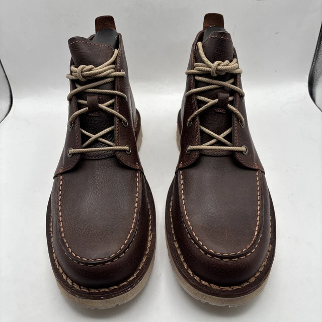 TIMBERLAND WESTMORE MID Lace Chukka Boots Tortoise Shell Men Size 9.5 ...