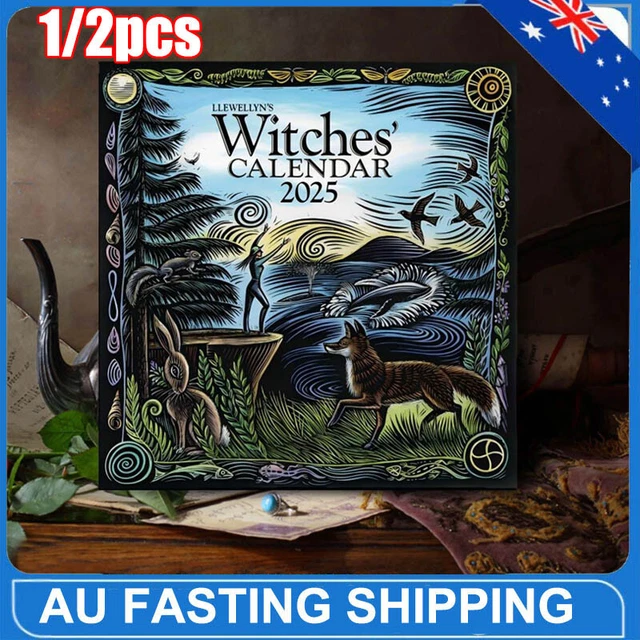 LLEWELLYN 2025 WITCHES Wall Calendar, 2025 Calendar, Christmas Gift $17 ...