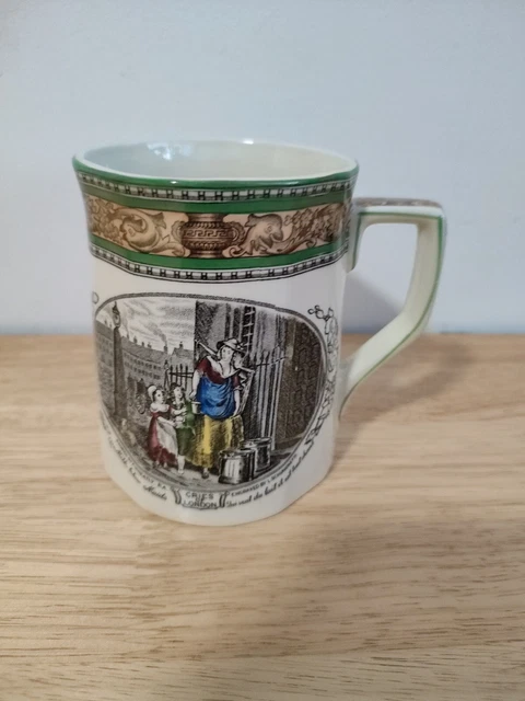 ADAMS - CRIES Of London - Decorative Tankard Painting by F Wheatley Cup ...