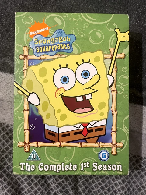 RARE OOP SPONGEBOB SquarePants Complete First Season 1 DVD Box Set ...