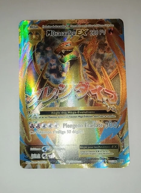 CARTE POKÉMON MÉGA dracaufeu Ex 101/108 XY Évolutions EUR 70,00 ...