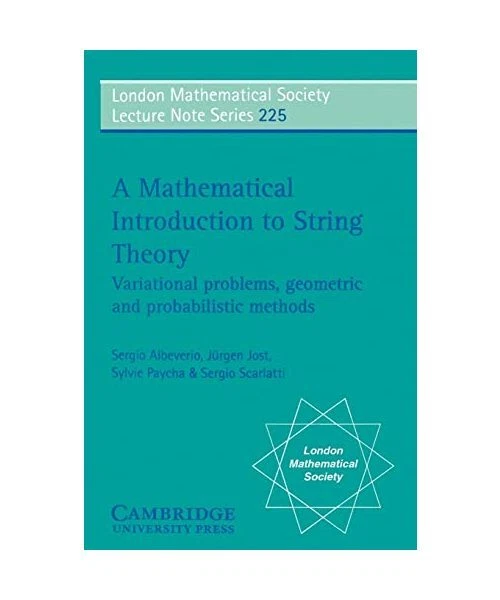 A Mathematical Introduction To String Theory Variational Problems
