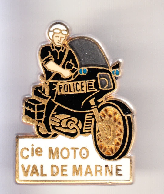 RARE PINS PIN'S .. Police Nationale Moto Bmw Cie Val De Marne 94 Or ...