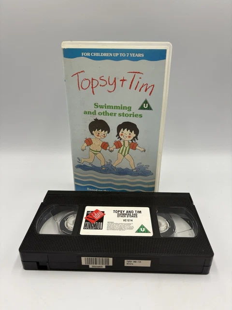 TOPSY + TIM Swimming And Other Stories (1992, U) PAL VHS Video Tape ...