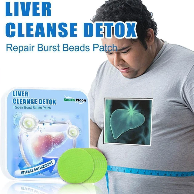 INTENSE ANTIOXIDANT LIVER Cleanse Detox & Repair Burst Beads Patch 7pcs ...
