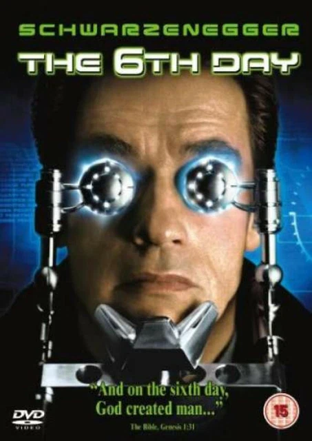 THE 6TH DAY (2000) DVD Arnold Schwarzenegger, Michael Rapaport, Robert ...
