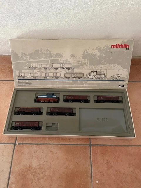 MODELLBAU/EISENBAHN MÄRKLIN/H0 - 2861 Güterzug inkl. OVP EUR 53,01 ...