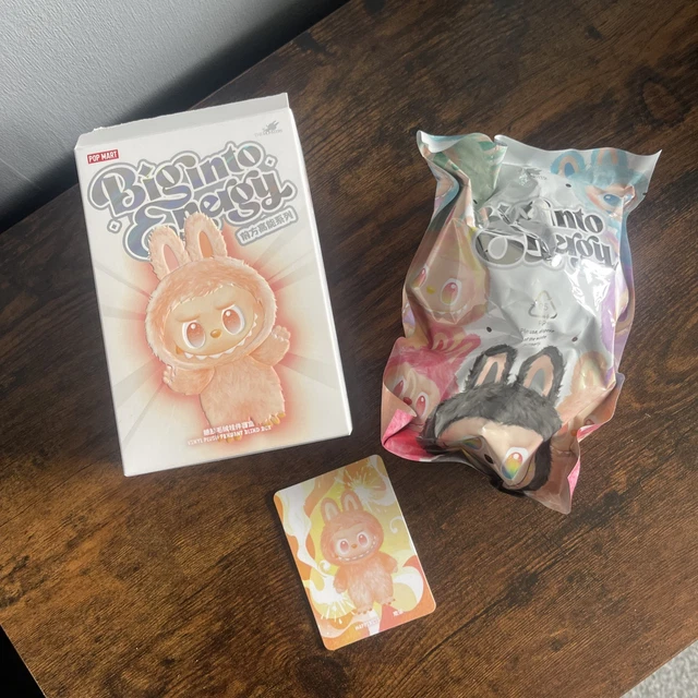 POP MART LABUBU Big Into Energy Series - Happiness | OPEN BOX Authentic ...