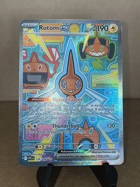 POKÉMON TCG PHANTASMAL Flames Rotom ex Special Illustration Rare SIR ...