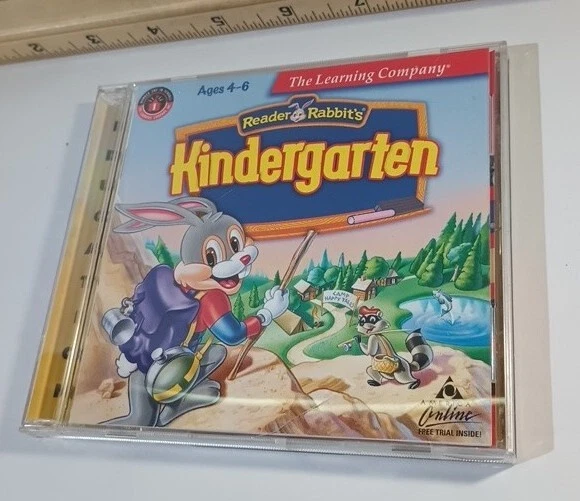 READER RABBIT'S KINDERGARTEN (CD-ROM, 1998) PC Game Version 2.01 ...