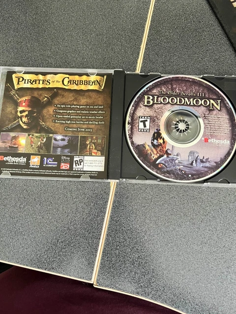 THE ELDER SCROLLS III: Morrowind Bloodmoon for PC - CD ROM $25.00 ...