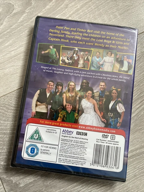CBEEBIES PANTO - Peter Pan (DVD, 2015) | New & Sealed £6.49 - PicClick UK