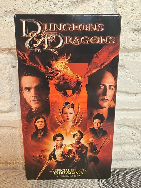 DUNGEONS & DRAGONS 🐉VHS 2001 Justin Whalin Thora Birch $7.98 - PicClick CA