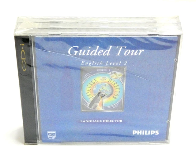 GUIDED TOUR ENGLISH Level Console Film Cdi Philips Compact Disc ...