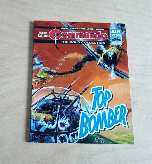COMMANDO COMIC~TOP BOMBER (5376) Air War 1939-45 (The Gold Collection) £4.50 - PicClick UK