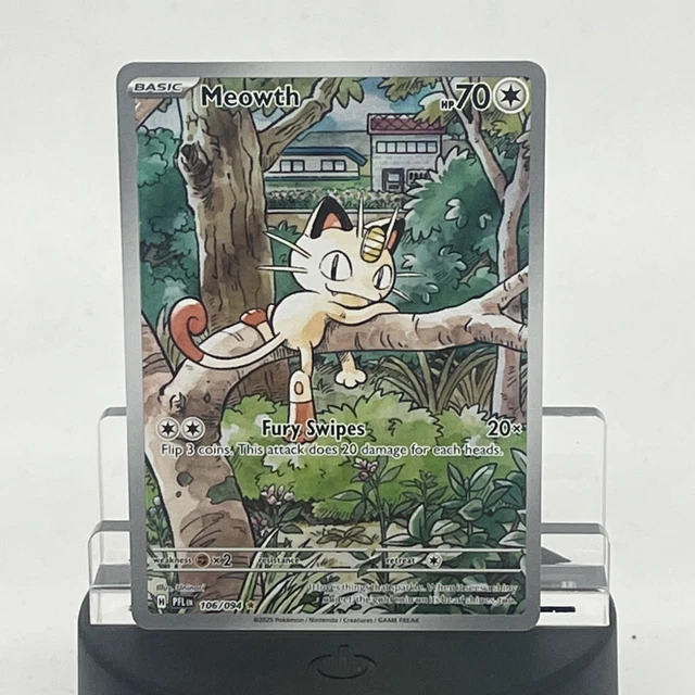 MEOWTH 106/094 POKEMON TCG Phantasmal Flames English IR £36.55 ...