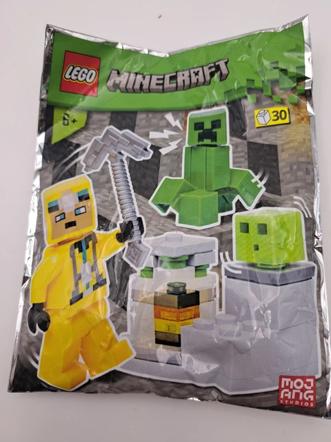 LEGO MINECRAFT CAVE Explorer and Creeper Minifigures (662302) £5.99 ...
