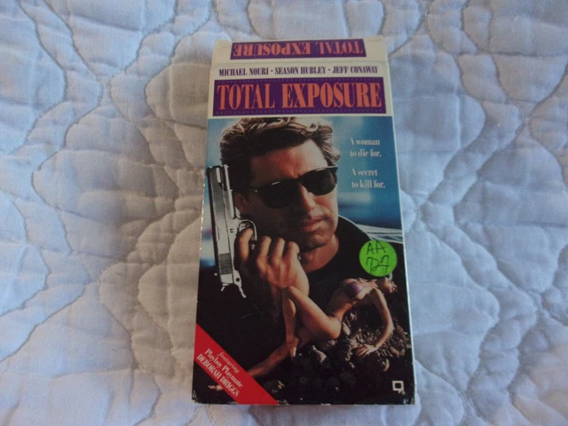 TOTAL EXPOSURE VHS Michael Nouri Season Hubley Jeff Conaway Action ...
