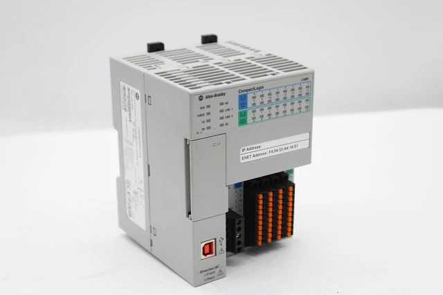 ALLEN BRADLEY 1769-L16ER-BB1B CompactLogix L16 384KB Ethernet Processor ...