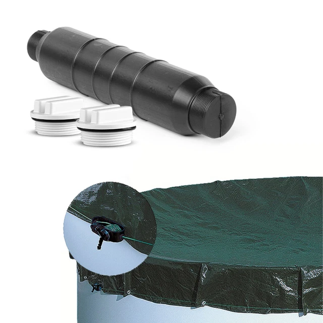 WINTER SET ABDECKPLANE Pool 500 cm Skimmerverschluss Winterkappen EUR ...