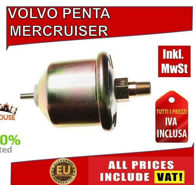 VOLVO PENTA MERCRUISER Oil Pressure Sensor Transmitting Unit 3.0 4.3 5. ...